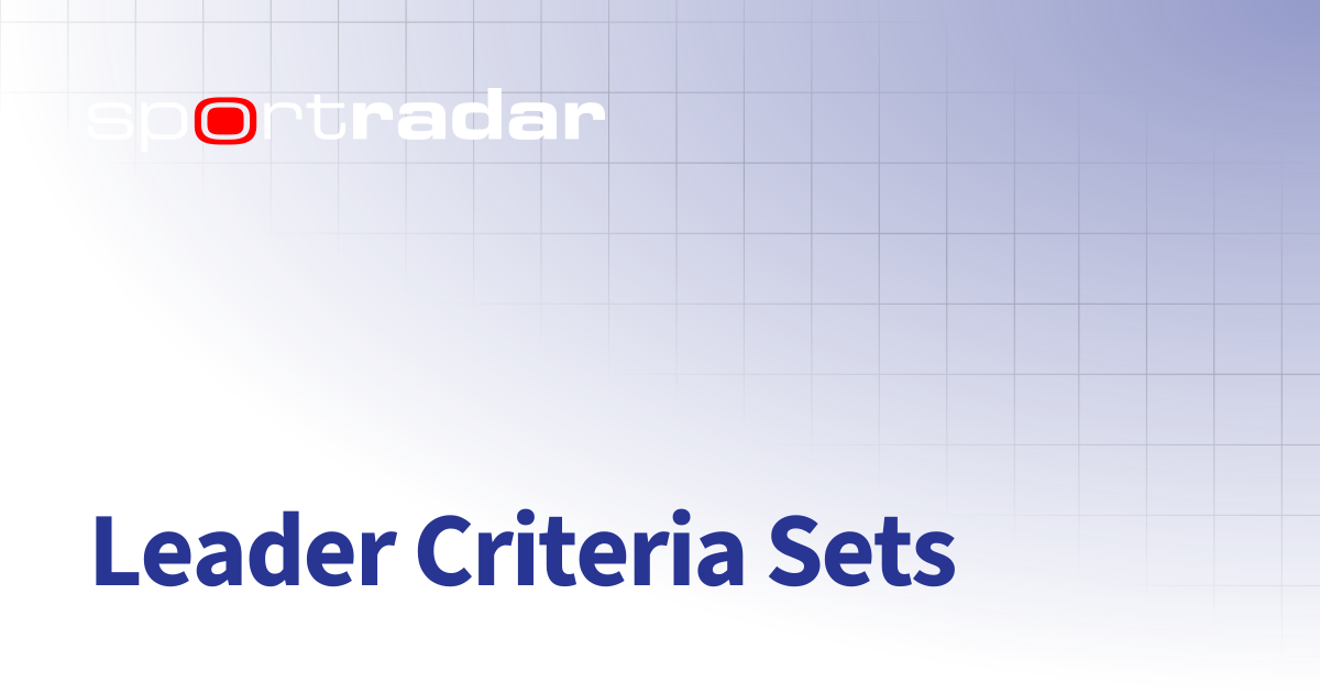Leader Criteria Sets | DataCore | Customer Documentation