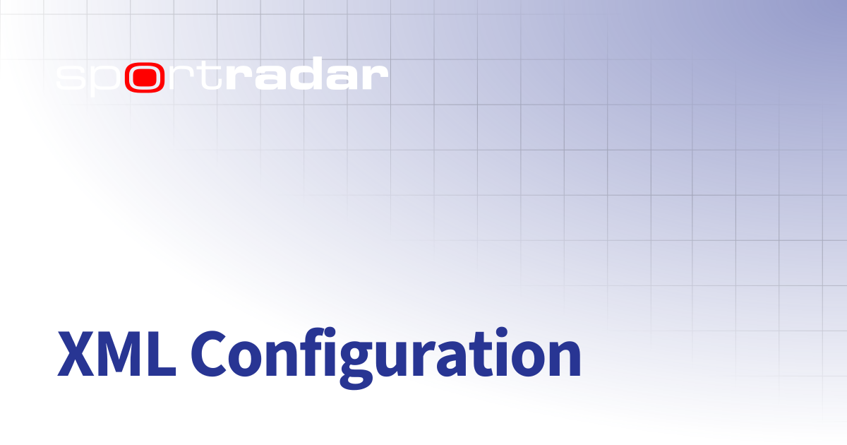 XML Configuration | Live Data | Customer Documentation