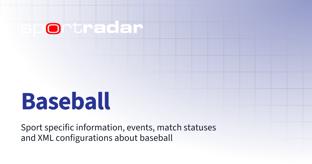 Baseball | Live Data | Customer Documentation